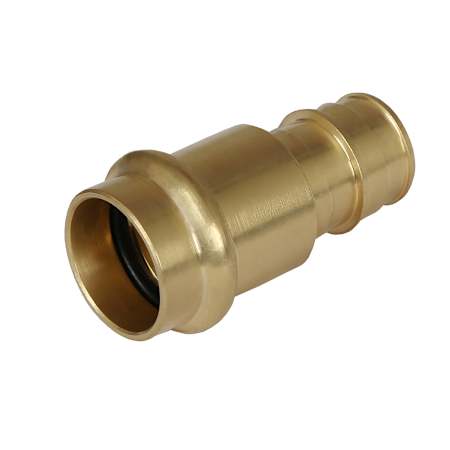 Jones Stephens F76097 2" Brass PEX Adapters Pack of 5 | Ferguson Home
