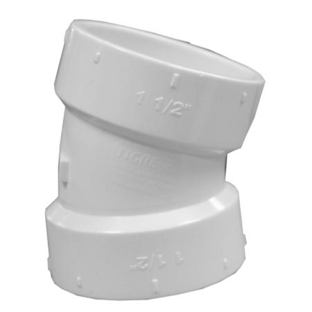 Jones Stephens PFL520 *CVR* PVC 2 1/16 BEND | Build.com