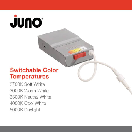 Juno Lighting WF8 SWW5 90CRI MW M6 Wafer 8" Wide Switchable CCT ...