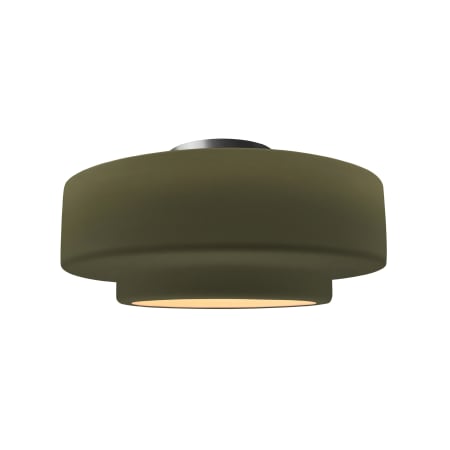 Justice Design Group Radiance 15" Wide Semi-Flush Ceiling Fixture with ...
