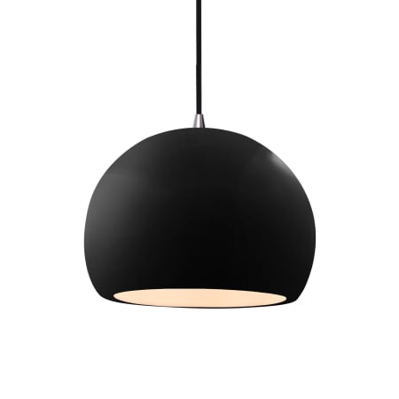 Justice Design Group CER-6533-BKMT-NCKL-BKCD-LED1-700 Radiance 10" Wide ...