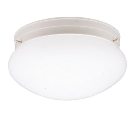 Kichler 10808WH Single Light Energy Star Flush Mount Ceiling Fixture ...