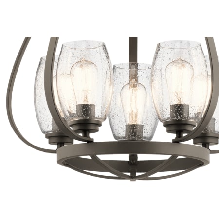 Kichler 44060BK Tuscany 5 Light 22" Wide Chandelier | Ferguson Home