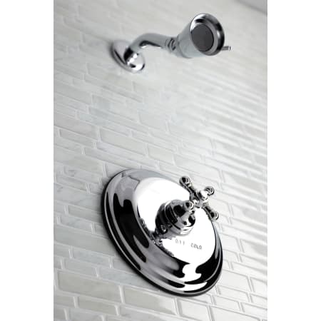 Kingston Brass KB2631BXTSO Shower Only Trim Package with 1.8 GPM Single ...