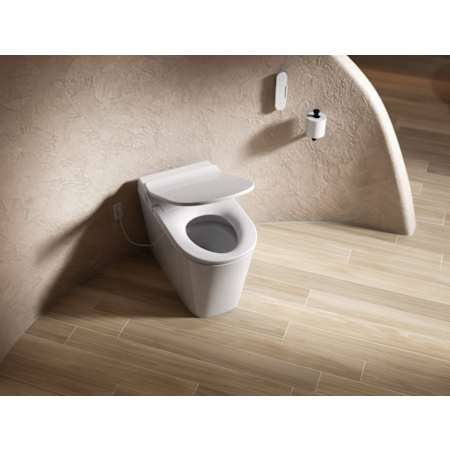 Kohler K-28529-0 Leap 1.28 GPF One-Piece Elongated Smart Toilet with ...