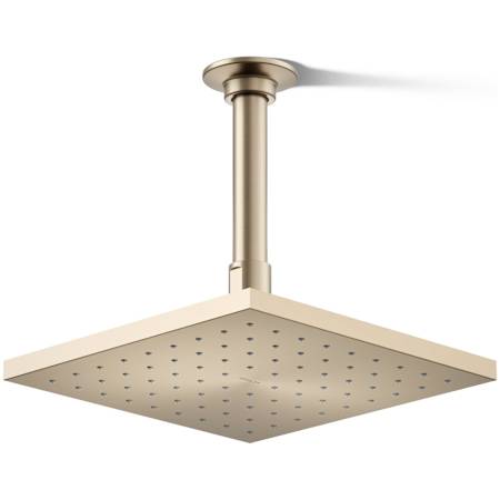 Kohler K-13695-BV Contemporary Square 8" Single Function 2.5 GPM ...