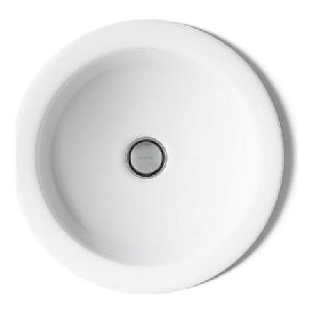 Kohler K-2298-0 Compass 10-5/8" Drop In or Undermount Bathroom Sink ...