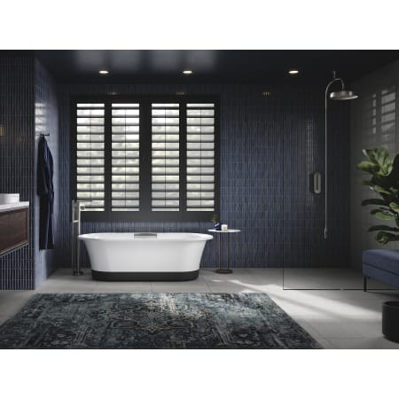 Kohler K-29330-P5-0 Volute 71" Free Standing Enameled Cast Iron Soaking ...