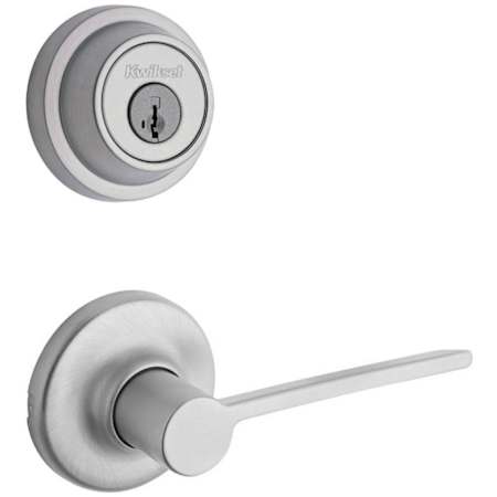 Kwikset 200LRLRDT-660RDT-26DS Ladera Passage Lever Set and Single ...