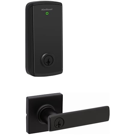 Kwikset 405BRNLSQT-9800WIFI-514S Breton Single Cylinder Lever Set and ...