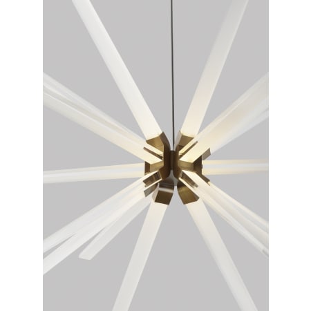 LBL Lighting CH997ABLED930 Photon 18 Light 48" Wide Integrated LED ...