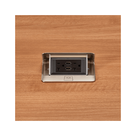 Legrand DQFF20UST DeQuorum Single Flip Up Unit with USB | Ferguson Home