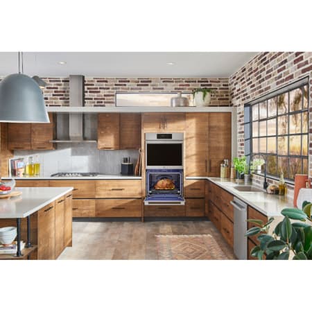 LG WDES9428F 9.4 cu. ft. Smart InstaView® Electric Double Built-In Wall ...