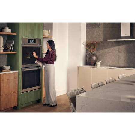 LG WDES9428F 9.4 cu. ft. Smart InstaView® Electric Double Built-In Wall ...