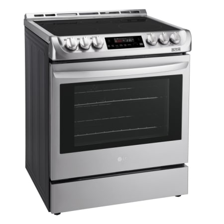 LG LSE4611ST 30 Inch Wide 6.3 Cu. Ft. Slide-In Electric Range with ...