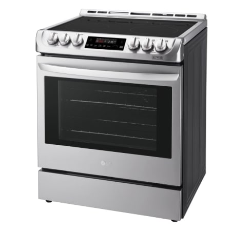 LG LSE4611ST 30 Inch Wide 6.3 Cu. Ft. Slide-In Electric Range with ...