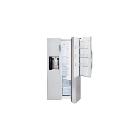 LG LSXS26366D 36 Inch Wide 26 Cu. Ft. Side-By-Side Refrigerator with ...