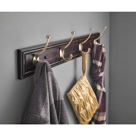 Liberty Hardware R25700-515-U Galena 26-15/16" Long Hook Rack with 4 ...