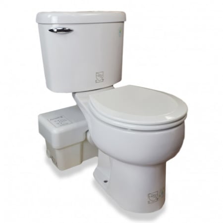 Liberty Pumps ASCENTII-RSW 1/2 HP Complete Toilet Macerator System ...