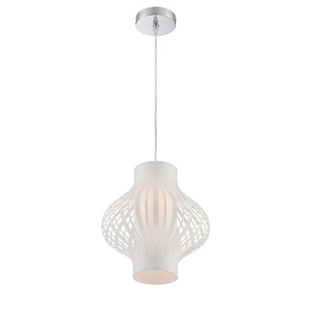Lite Source LS-18770WHT Lanica 1 Light Adjustable Pendant with White ...