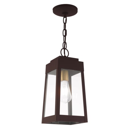 Livex Lighting 20854-04 Oslo Single Light 6" Wide Outdoor Mini Pendant ...