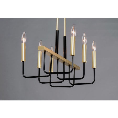 Maxim 10259BKGLD Sullivan 6 Light 30" Wide Chandelier | Build.com