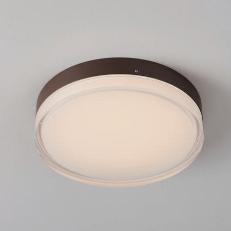 Maxim 57680CLFTBZ Illuminaire II 5" Wide Integrated LED Flush Mount ...