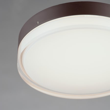Maxim 57680CLFTBZ Illuminaire II 5" Wide Integrated LED Flush Mount ...