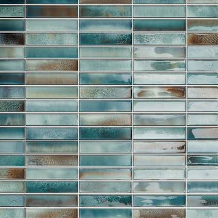 Merola Tile WEB12BAQ Borealis - 6" x 12" Solid Wall Tile - Satin Visual ...