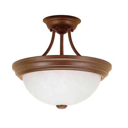 Millennium Lighting 573-BZ 2 Light Semi-Flush Ceiling Fixture ...