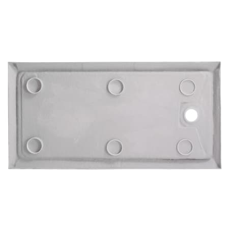 Miseno MSP-6032R-WH 59-7/8" x 31-7/8" Shower Base with Single Threshold ...