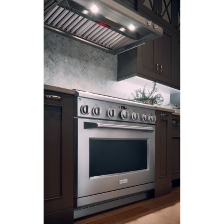 Monogram ZV36SSJSS 510 CFM 36 Inch Wide Professional Range Hood with ...