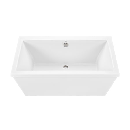 MTI Baths S120-WH Kahlo 3 60" Freestanding Acrylic Soaking Tub with ...