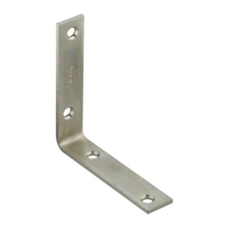 National Hardware N220-145 1/8" Thick 4" H x 7/8" W Corner Brace ...