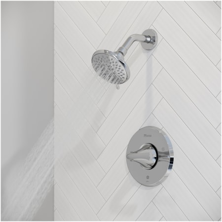 Pfister LG89-7MCAB McAllen Shower Only Trim Package with 1.8 GPM Multi ...