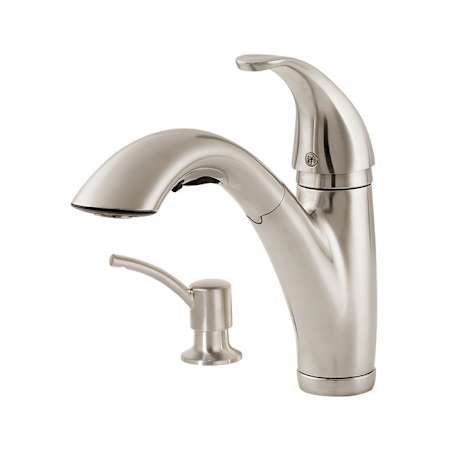 Pfister F-534-7PSS Parisa Pullout Spray Professional Kitchen Faucet ...