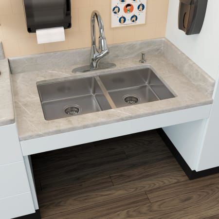 PROFLO PFDM2B3322554 Sault 33" ADA Compliant Drop In Double Basin ...