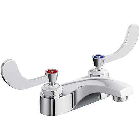 PROFLO PFX404 4" Centerset Two Handle Deck Mount Bathroom Sink Faucet ...