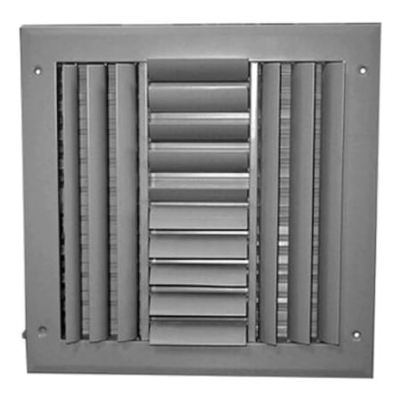 ProSelect PSA4CWUU 6" x 6" Duct Connection - Aluminum Four-Way Sidewall ...