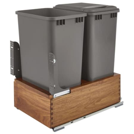 Rev-A-Shelf 4WC-WN-2150DM2-SC Wood Classics 16"W Walnut Bottom Mount ...