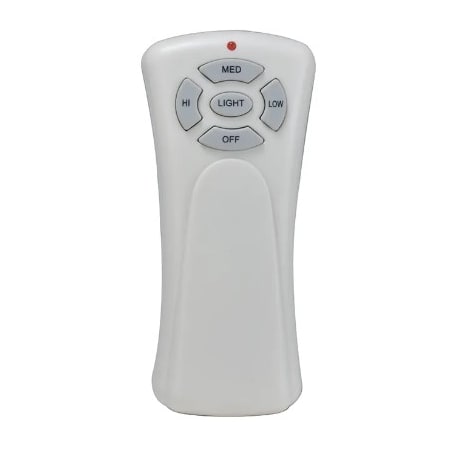 RP Lighting and Fans RC-10 3 Speed Fan and Light Remote Control for AC ...