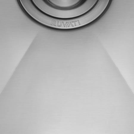 Ruvati RVH7497 Gravena 36" Undermount Single Basin Stainless Steel ...