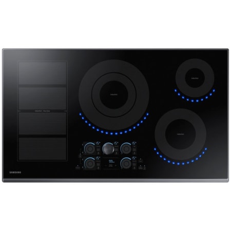 Samsung NZ36K7880UG 36 Inch Wide Built In Induction Cooktop with WiFi ...