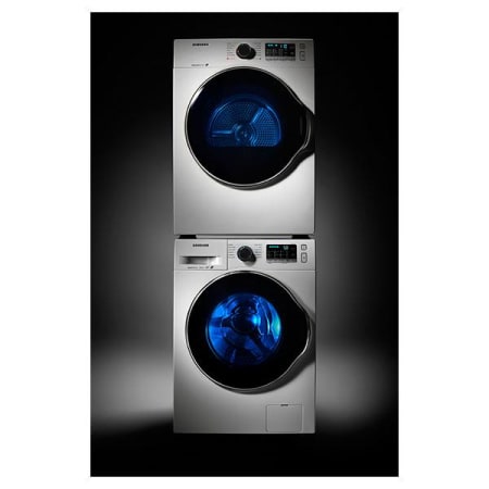 Samsung WW22K6800AW 24 Inch Wide 2.2 Cu Ft. Electric Front Loading ...