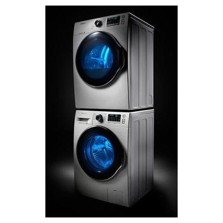 Samsung WW22K6800AW 24 Inch Wide 2.2 Cu Ft. Electric Front Loading ...