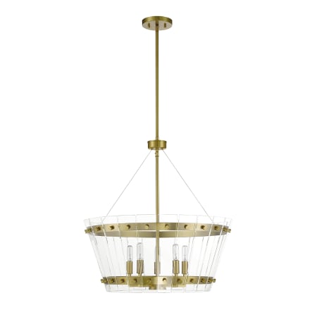 Savoy House 7-8857-5-89 Ventari 5 Light 24" Wide Ring Chandelier ...