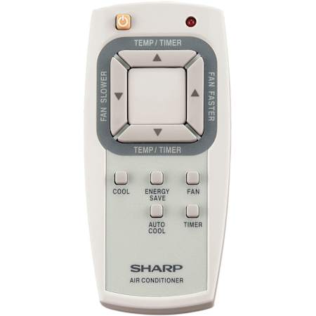 Sharp AFS120RX 12,000 BTU 115-Volt Window-Mounted Air Conditioner with ...