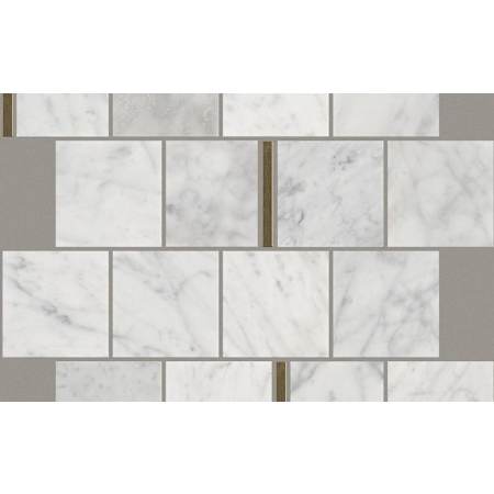 Shaw 688TS-00500 Offset Mosaic 12" x 12" Square Floor and Wall Tile ...