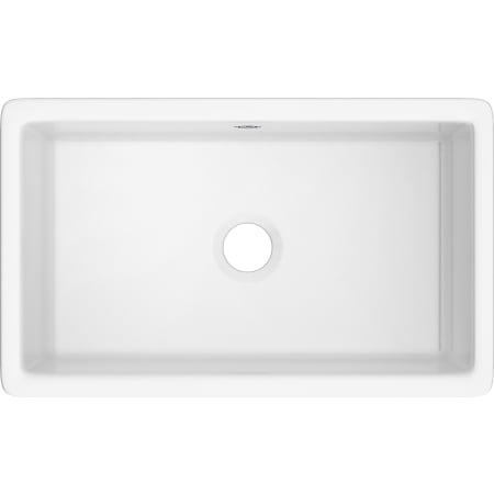 Shaws UM3018WH Shaker 30" Undermount Single Basin Fireclay Kitchen Sink ...