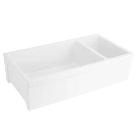 Signature Hardware 478345 36" Gallo 80/20 Double-Bowl Fireclay ...